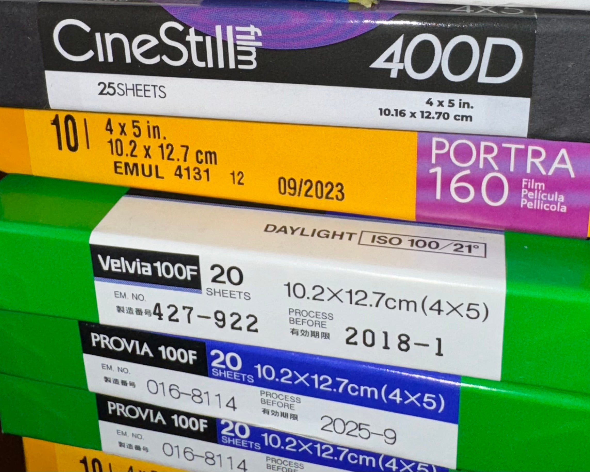 4x5 Film (Dev/Scan) | Lubbock Film Lab